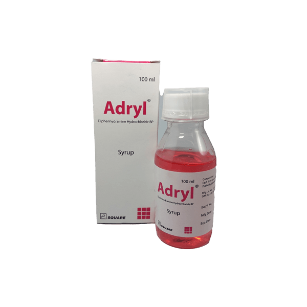 Adryl 100ml Syrup Uses, Side Effects, Price & Dosage - osudpotro
