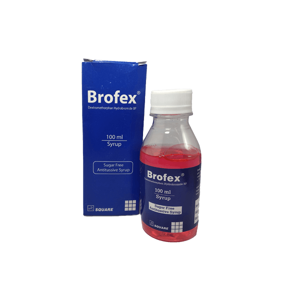 Brofex 100 ml Syrup, Square Pharmaceuticals, Online Pharmacy - OsudPotro