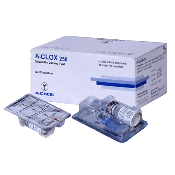 Buy A-Clox 250 Injection: View Uses, Price, Side Effects & Dosage ...