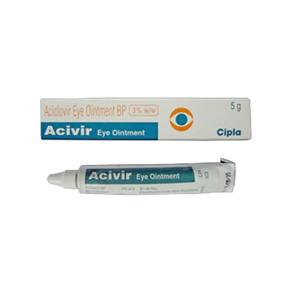 Acyvir 5 Ophthalmic Ointment, Aristo vision, Online Medicine - osudpotro