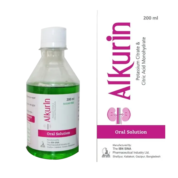 ALKURIN 200 ML | THE IBN SINA PHARMACEUTICALS INDUSTRY LTD | Order ...