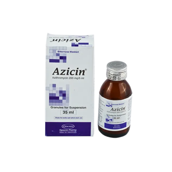 Azicin 35 ml Powder For Suspension: View Uses, Side Effects, Price ...