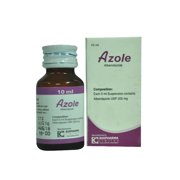 Azole 10 ml Oral Suspension, Biopharma Bangladesh Limited - osudpotro