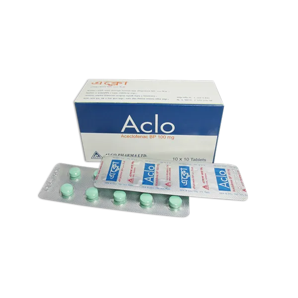 Aclo Tablet 100 mg Medicine: View Uses, Side Effects, Price and Dosage ...