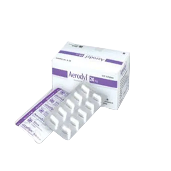 Buy Aerodyl 20mg Tablet: View Uses, Price, Side Effects - osudpotro