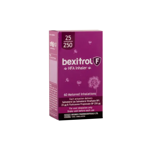 BEXITROL-F HFA 25-250 60MDI | BEXIMCO PHARMACEUTICALS LTD | Order ...