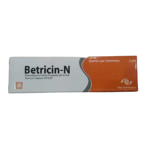 Buy Betricin-N 3gm Ophthalmic Ointment: View Uses, Price, Side Effects ...