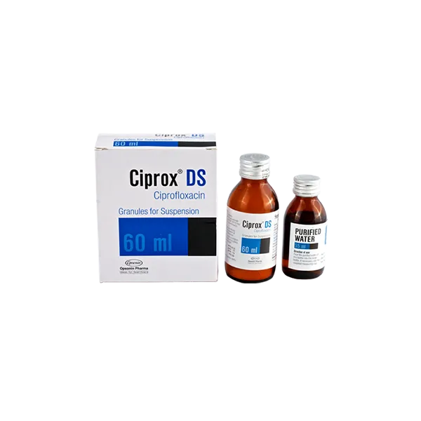 Buy Ciprox DS 60 ml Powder for Suspension: View Uses, Price, Side Effects - osudpotro
