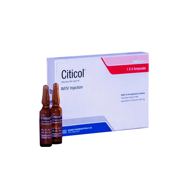 Buy Citicol -IM/IV 500 Injection: View Uses, Price, Side Effects ...