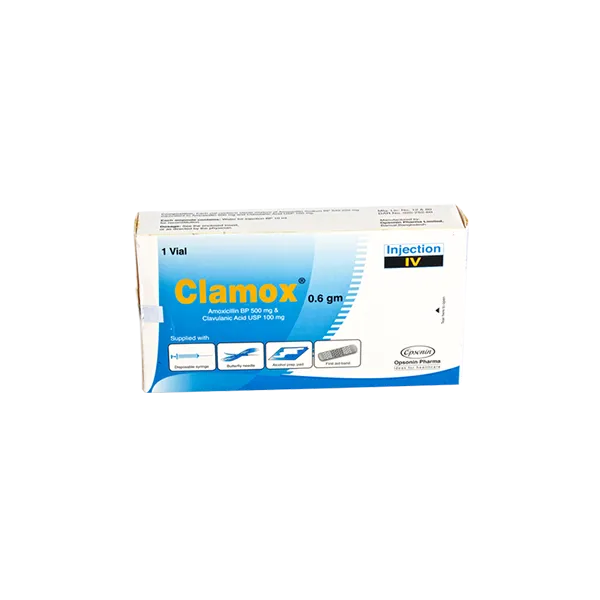 Clamox 0.6g IV Injection: View Uses, Side Effects, Generic, Price ...