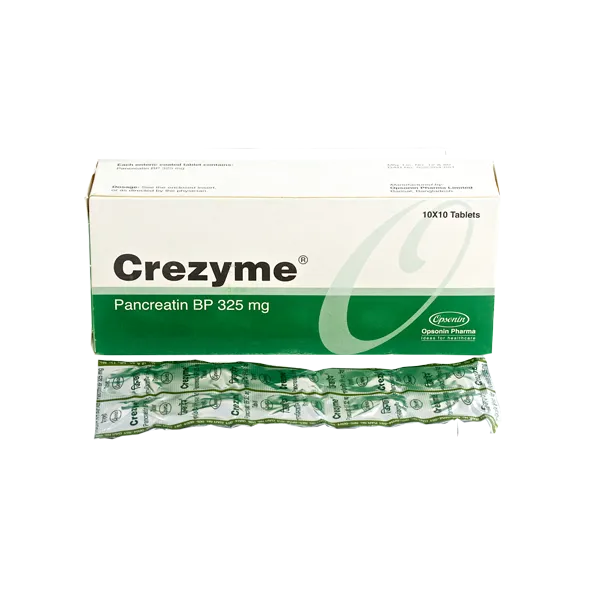 CREZYME 325 MG | Opsonin Pharma Ltd | Order Online - OsudPotro