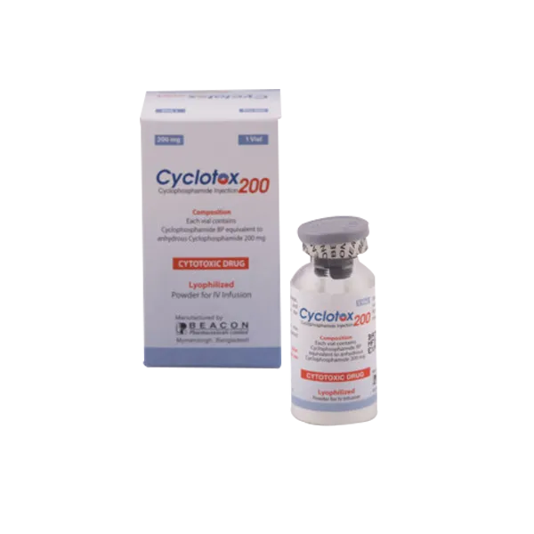 Cyclotox IV Injection 200mg/Vial: Uses, Dosage, Side Effects, Generic ...
