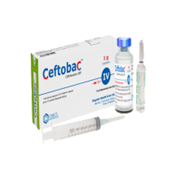 Ceftobac IM/IV 1gm Injection: Uses, Dosage, Side Effects, Generic ...