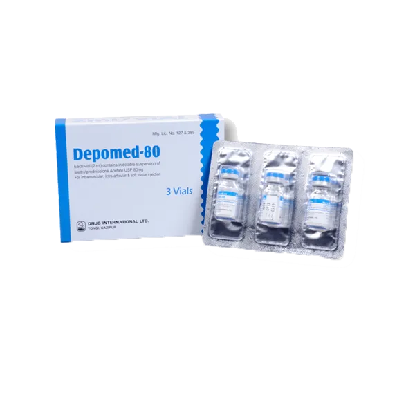 DEPOMED 80MG 2ML | DRUG INTERNATIONAL LTD | Order Online - OsudPotro