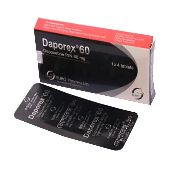 Daporex 60mg Tablet: Uses, Dosage, Side Effects, Generic, Price - osudpotro