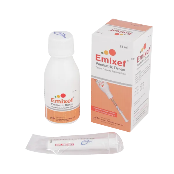Emixef Pediatric Drops 21 ml Medicine - osudpotro