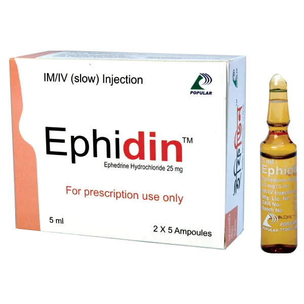 Buy Ephidin- IM/IV 25 Injection: View Uses, Price, Side Effects ...