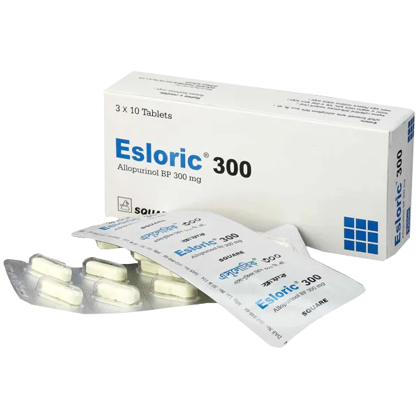 Esloric 300 Tablet, Square Pharmaceuticals, Online Pharmacy - osudpotro