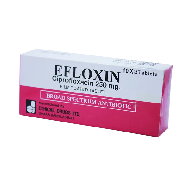 Buy Efloxin 250 Tablet: View Uses, Price, Side Effects - osudpotro