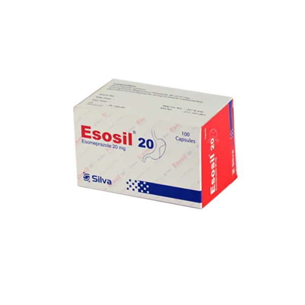 Buy Esosil 20 Capsule: View Uses, Price, Side Effects & Dosage - osudpotro
