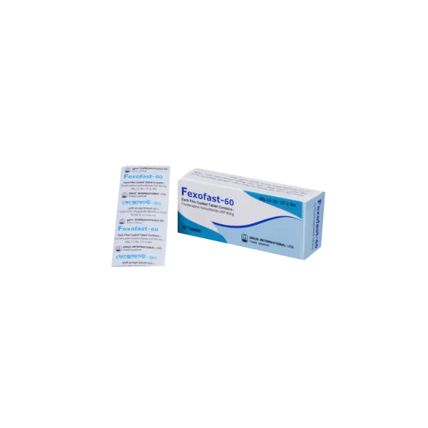 FEXOFAST 60 MG | DRUG INTERNATIONAL LTD | Order Online - OsudPotro