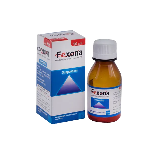 FEXONA 50ML | GLOBE PHARMACEUTICALS LTD | Order Online - OsudPotro