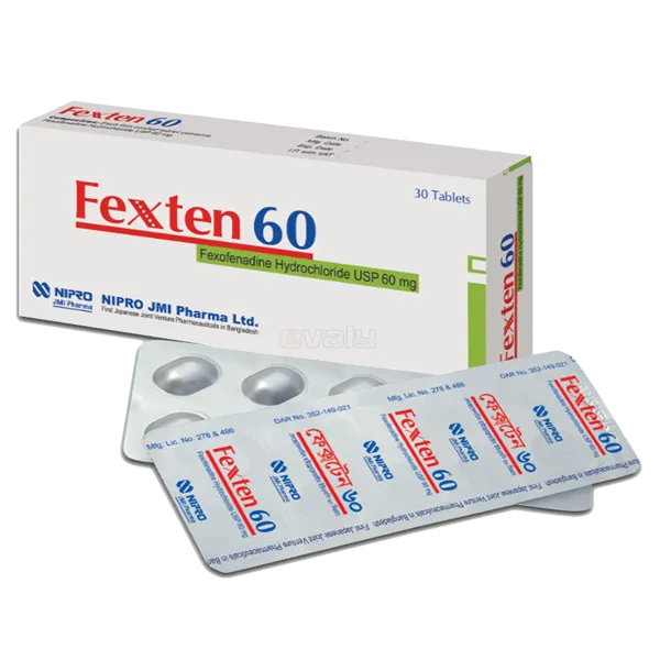 FEXTEN 60 | Nipro JMI Pharma Ltd | Order Online - OsudPotro