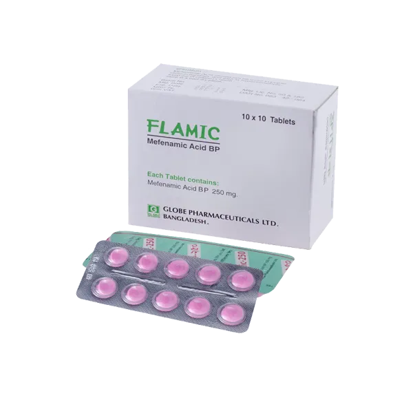 FLAMIC 250 MG | GLOBE PHARMACEUTICALS LTD | Order Online - OsudPotro
