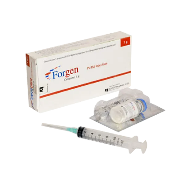 Forgen IV 1gm Injection: Uses, Dosage, Side Effects, Generic, Price ...
