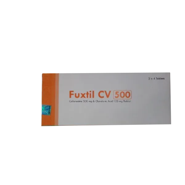 Fuxtil CV 500 Tablet (500mg+125mg): Uses, Dosage, Side Effects, Generic ...