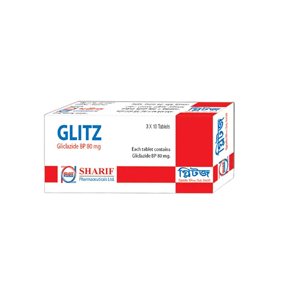 Glitz 80 mg | Sharif Pharmaceuticals Ltd | Order Online - OsudPotro