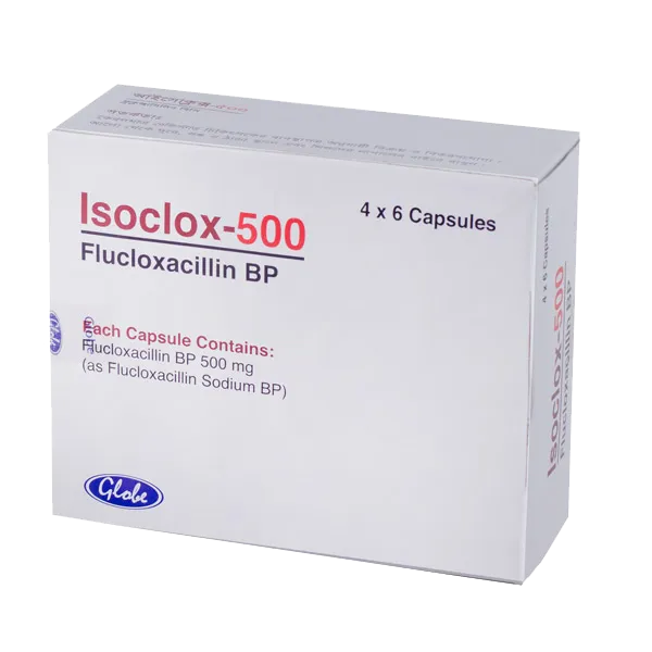ISOCLOX 500 MG | GLOBE PHARMACEUTICALS LTD | Order Online - OsudPotro