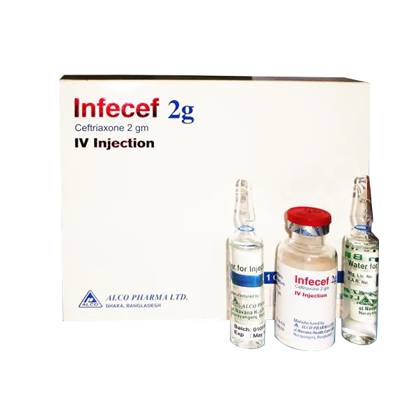 Infecef IV 2 mg/vial Injection Uses, Side Effects, Price & Dosage ...
