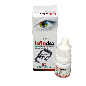 Infladex Eye Drop 5ml: Uses, Dosage, Side Effects, Generic, Price ...