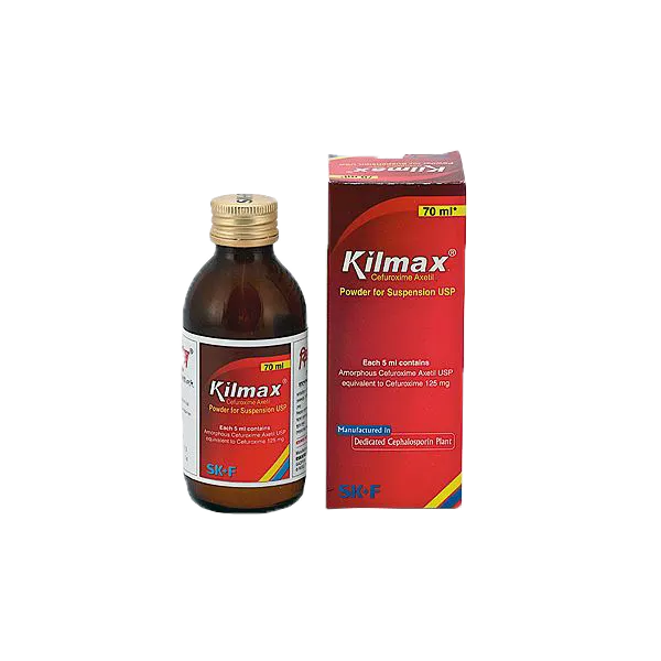 Kilmax 125 mg Powder For Suspension 70 ml | SK+F Pharma - osudpotro