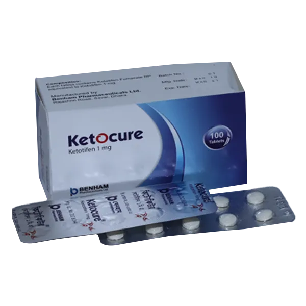 Ketocure 1 mg | Benham Pharmaceuticals Ltd | Order Online - OsudPotro