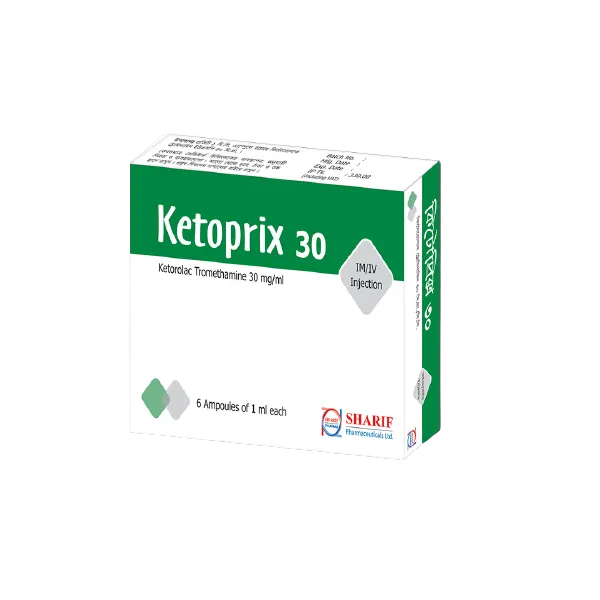 Ketoprix 1ml | Sharif Pharmaceuticals Ltd | Order Online - OsudPotro