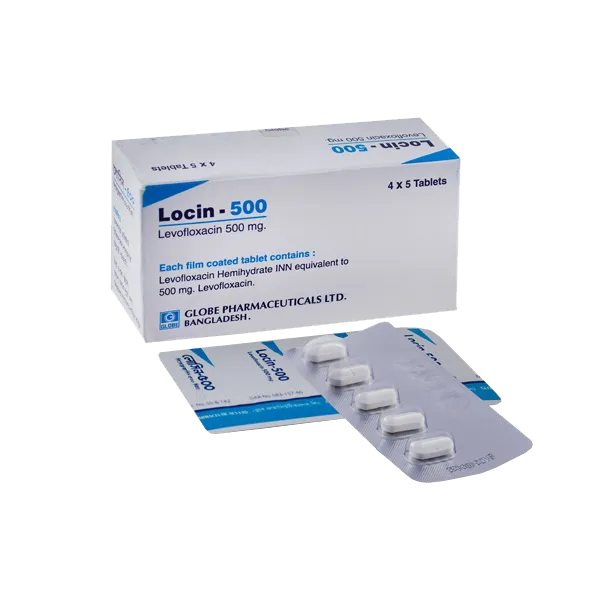 LOCIN 500 MG | GLOBE PHARMACEUTICALS LTD | Order Online - OsudPotro