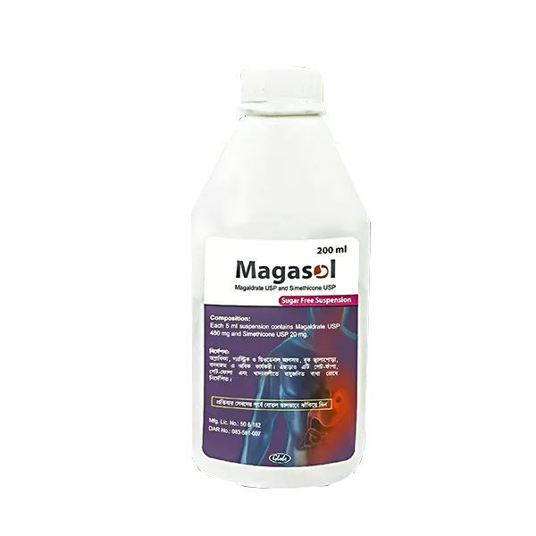 MAGASOL 200ML | GLOBE PHARMACEUTICALS LTD | Order Online - OsudPotro