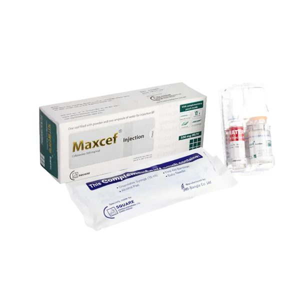 Maxcef-IM/IV 500 mg/ml Injection Uses, Side Effects, Price & Dosage ...