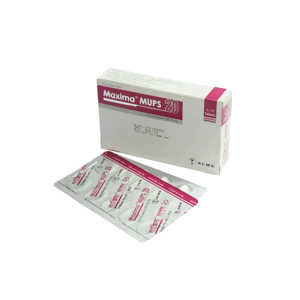 Buy Maxima MUPS 20 Capsule: View Uses, Price, Side Effects & Dosage ...