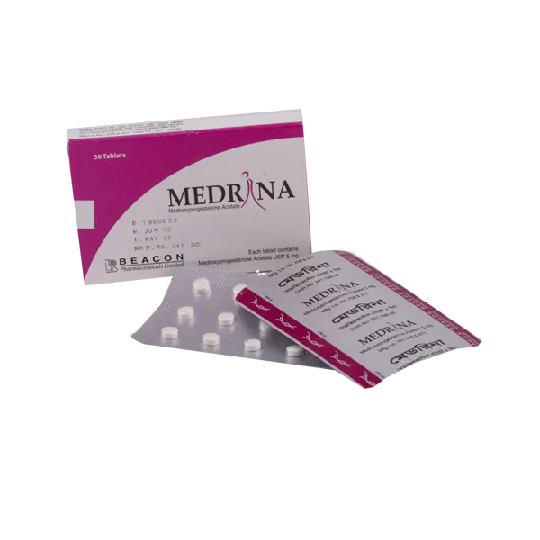 MEDRINA 5 MG | Beacon Pharma | Order Online - OsudPotro