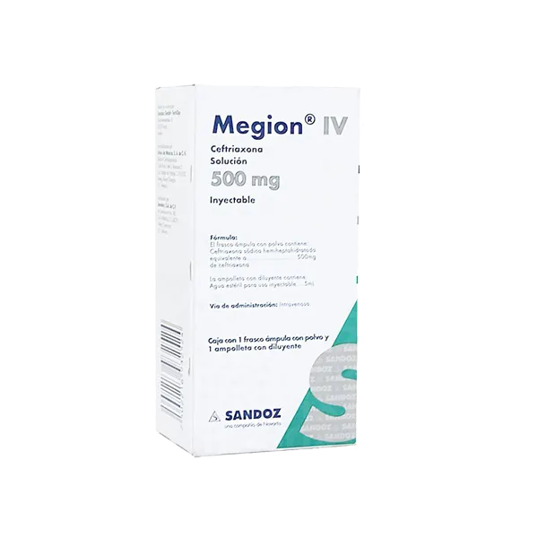 Megion IV 500 mg/vial Injection Buy Medicine Online - osudpotro