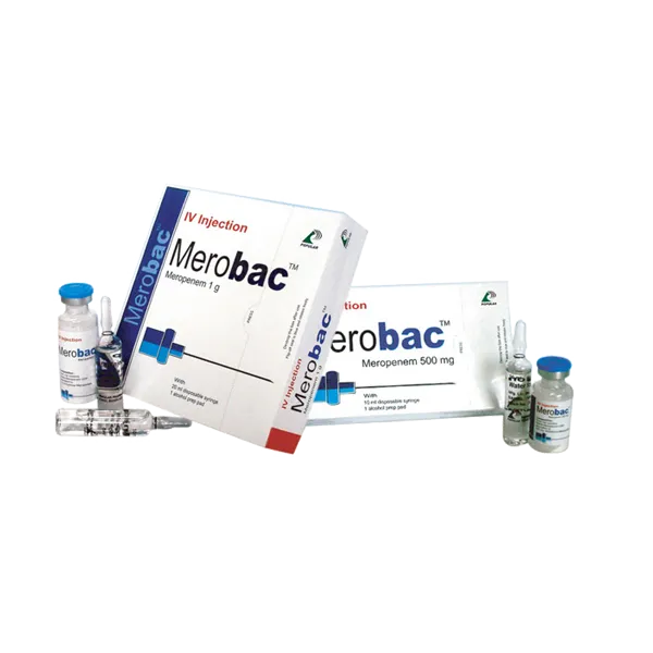 MEROBAC 500 GM IV | Popular Pharma Ltd | Order Online - OsudPotro
