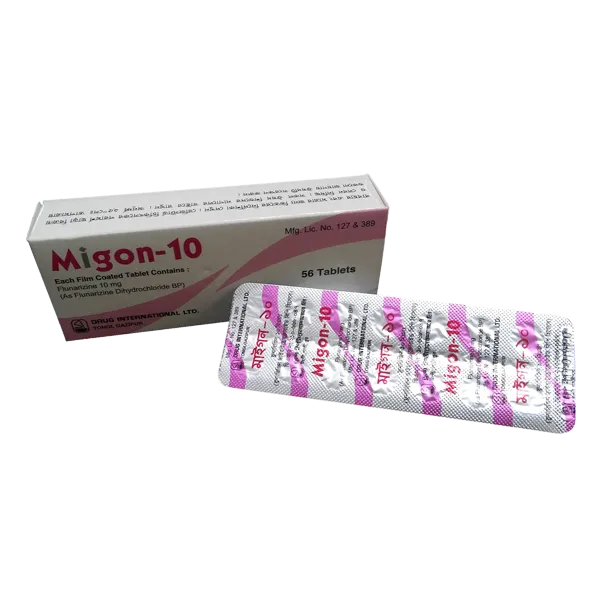 MIGON 10 MG | DRUG INTERNATIONAL LTD | Order Online - OsudPotro