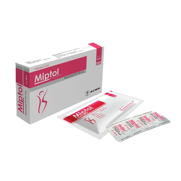 MIPTOL 200 MCG | THE ACME LABORATORIES LTD | Order Online - OsudPotro
