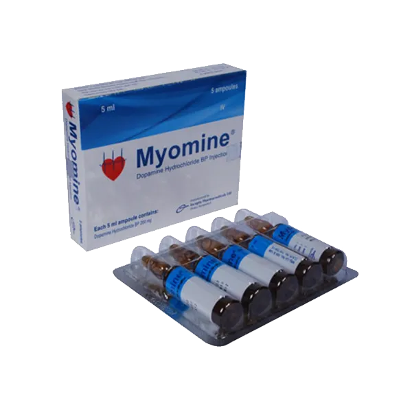 Myomine 200 mg/ 5 ml Injection Uses, Side Effects, Price & Dosage ...
