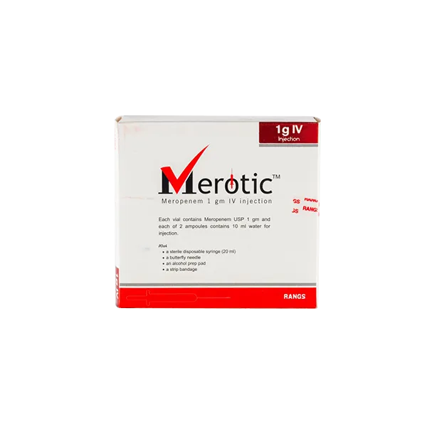 Merotic 1 gm | Rangs Pharmaceuticals Ltd | Order Online - OsudPotro