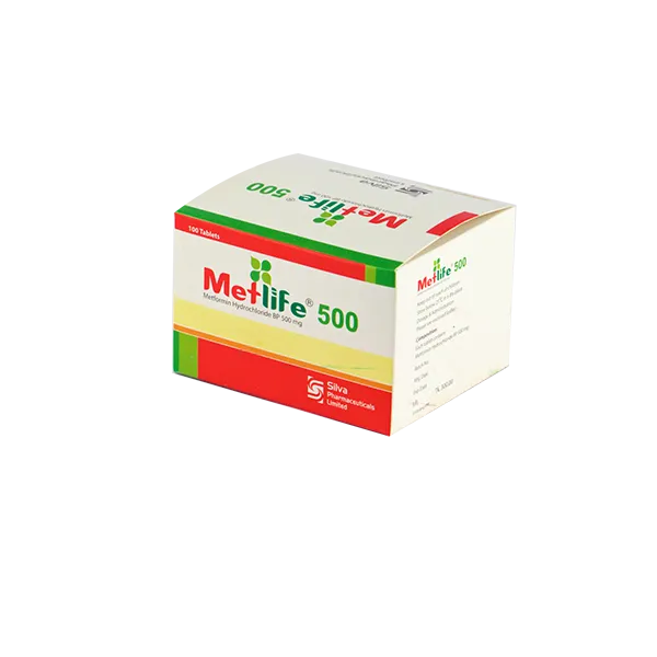 Metlife 500 MG | Silva Pharmaceuticals Ltd | Order Online - OsudPotro