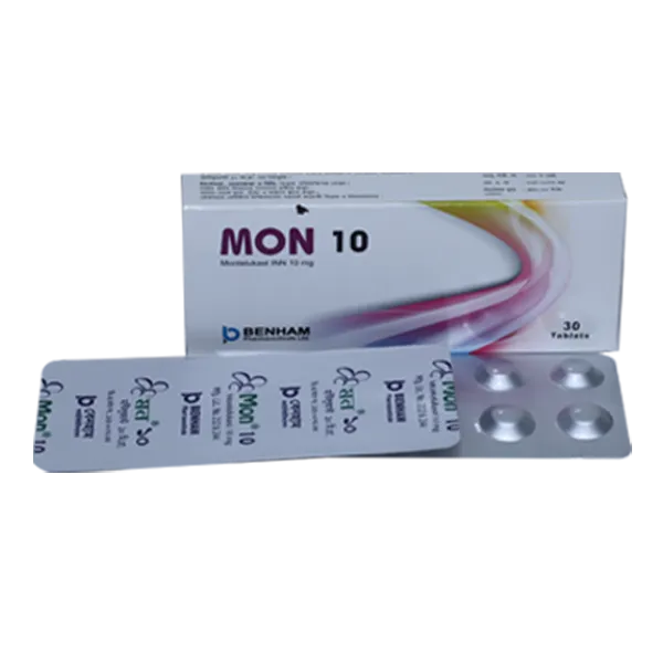 Mon 10 mg | Benham Pharmaceuticals Ltd | Order Online - OsudPotro